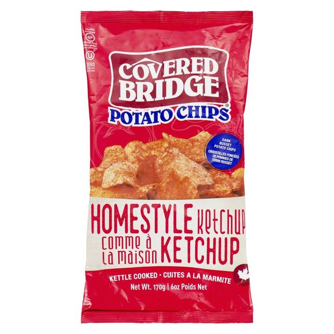 Covered Bridge Potato Chips Homestyle Ketchup Chips (covered Bridge ...