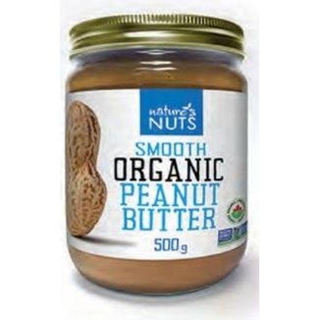 Nature's Nuts Organic Peanut Butter Smooth (nature's Nuts)