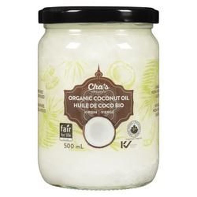 Cha's Organics Organic Virgin Coconut Oil 500 Ml (cha's Organics)