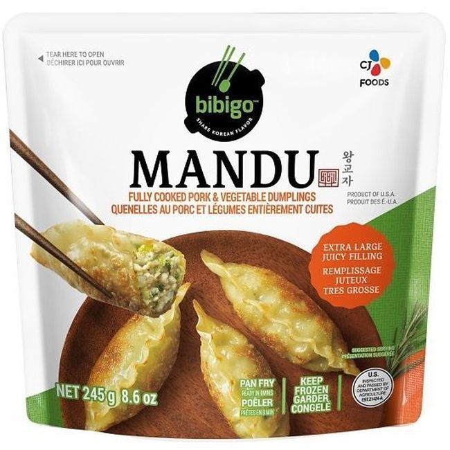 Pork and Vegetable Mandu, 12 Each | FoodServiceDirect.ca - Canada's ...