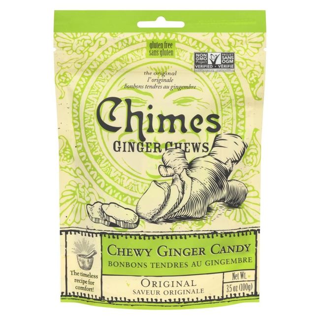 Chimes Original Ginger Chews 3.5oz(100g) | FoodServiceDirect.ca ...