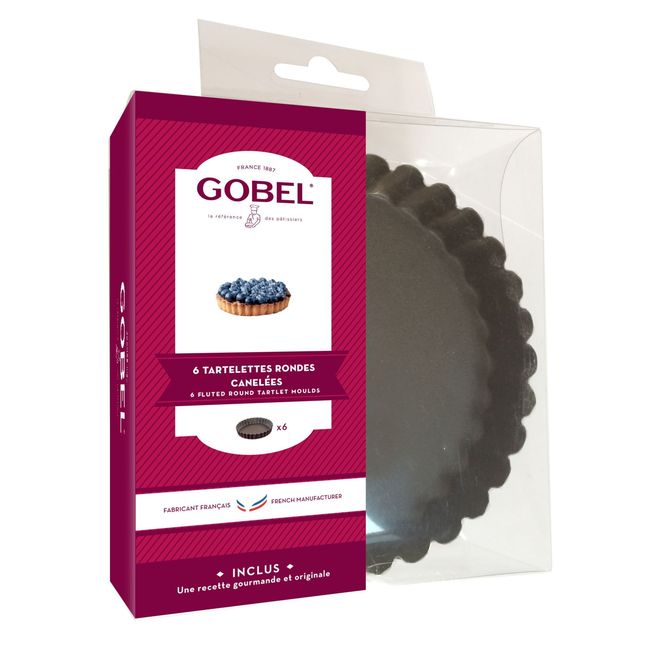 Non-Stick Round Fluted Tartlet Mold, set of 6 | FoodServiceDirect.ca ...