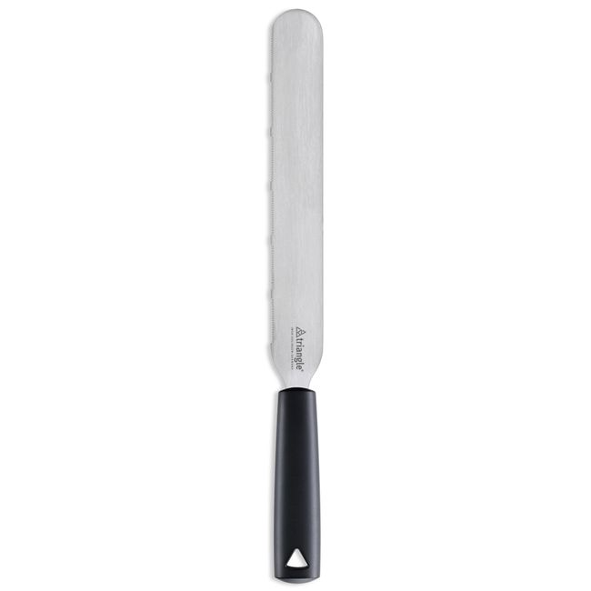 Triangle Stainless Steel Serrated Cake Knife| 9.8 Inch Blade Length