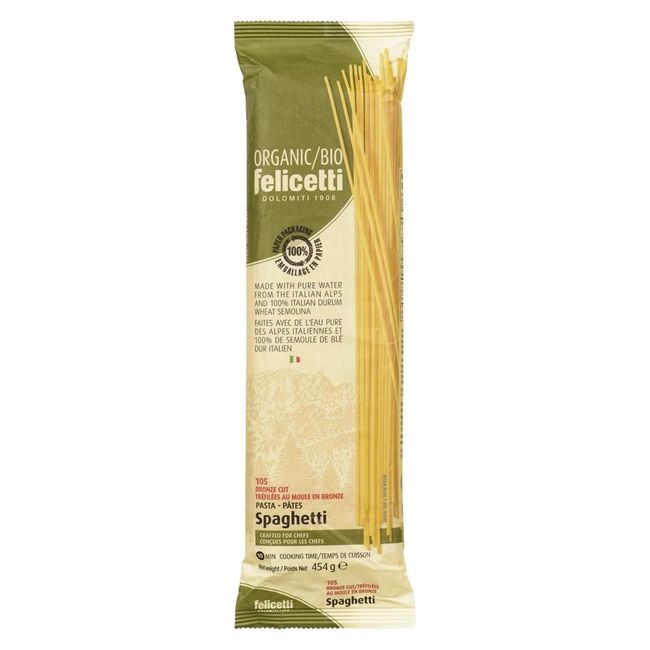 ORGANIC DURUM WHEAT SPAGHETTI | FoodServiceDirect.ca - Canada's Widest ...