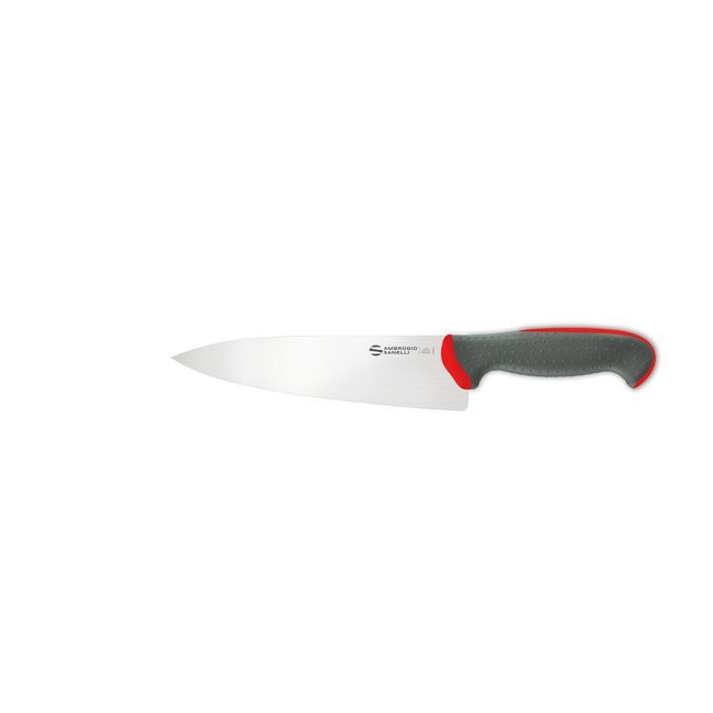 Tecna Red Chef Knife with Semi Polished Blade Finishing, 8 inch ...