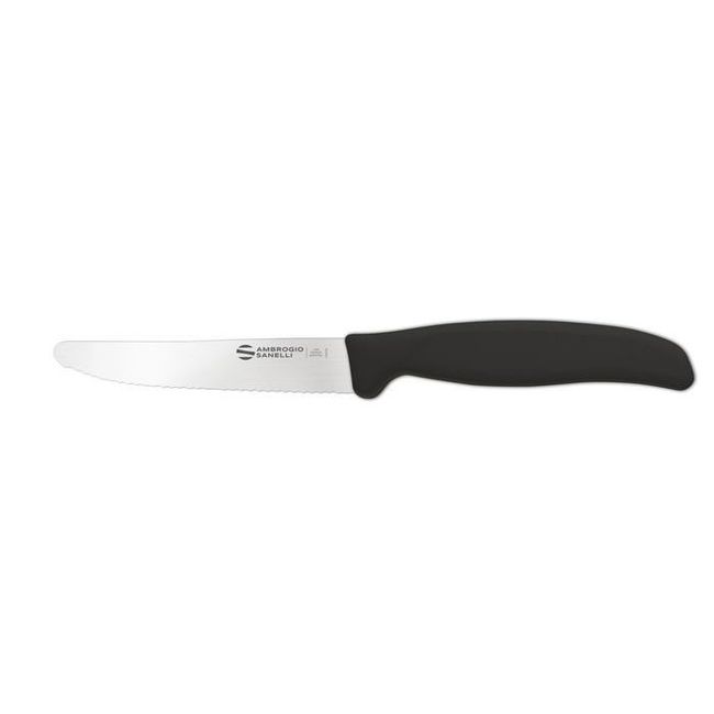 Ambrogio Sanelli Serrated Edge Table Knife With Semi Polished Blade ...