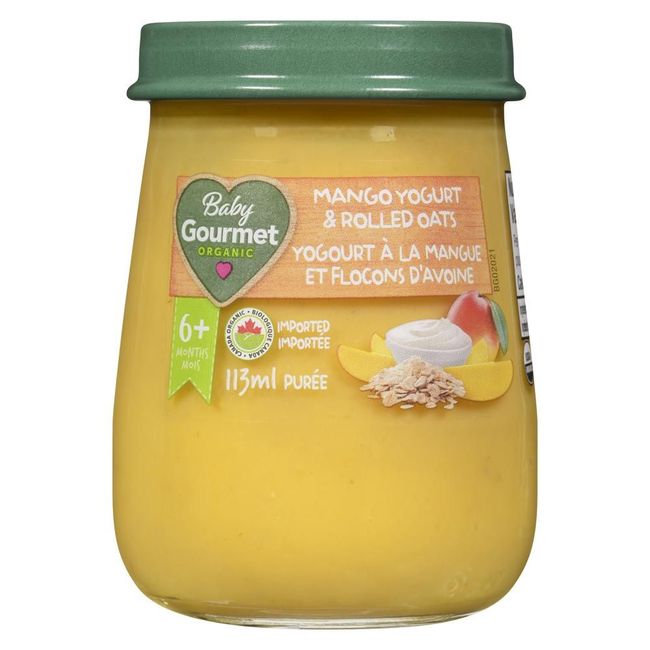 Baby Gourmet Baby Gourmet Organic Jar Mango Yogurt + Rolled Oats (baby ...