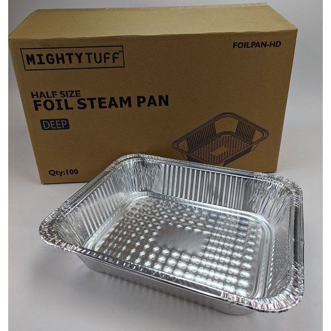Somi Mighty Tuff Half Size Deep Foil Steam Pan| 40 Gram