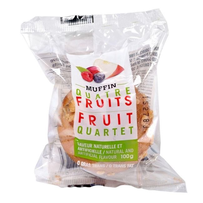 MUFFIN 4 FRUIT IND. WRAPPED | FoodServiceDirect.ca - Canada's Widest ...