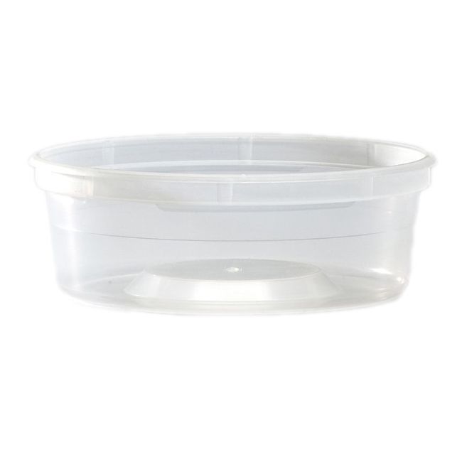 Clear Polypropylene Container, 8 Ounce Capacity | FoodServiceDirect.ca ...