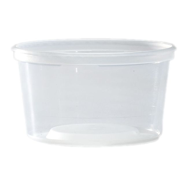 Clear Polypropylene Container, 12 Ounce Capacity | FoodServiceDirect.ca ...