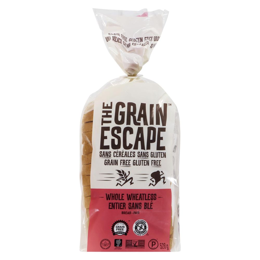 The Grain Escape Grain Free Gluten Free Whole Wheatless Bread (the ...