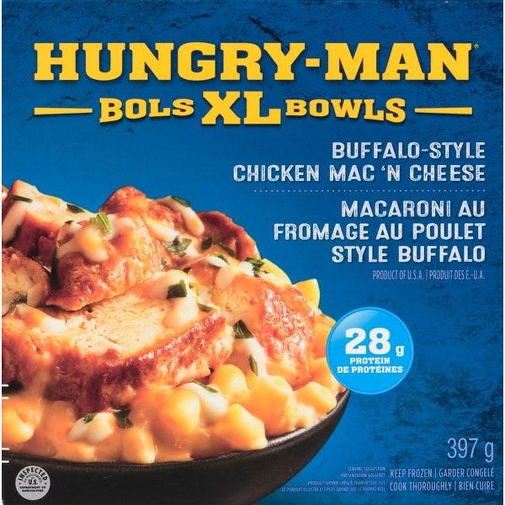 MACARONI CHEESE BUFFALO CHICKEN XL