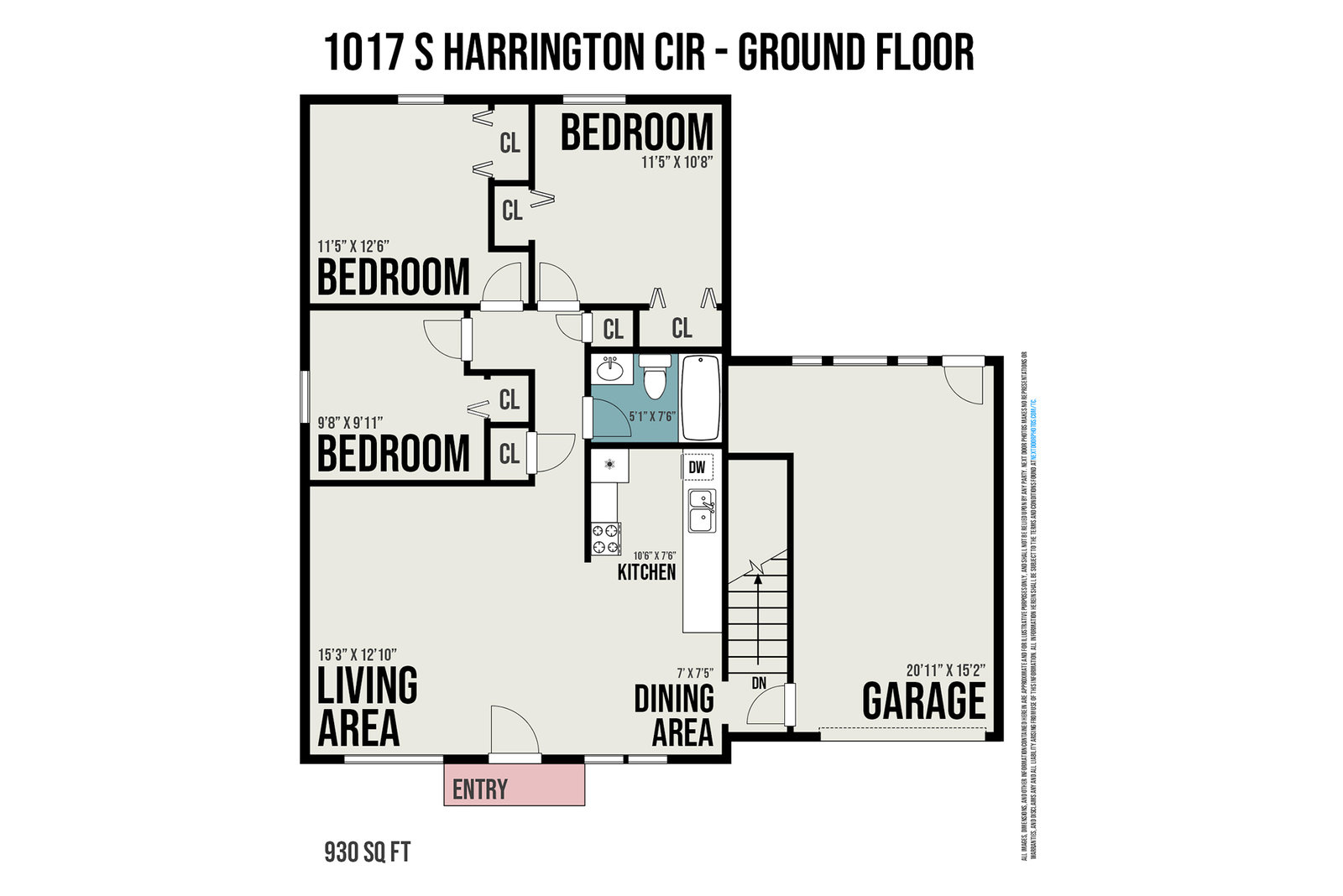 1017 S Harrington Cir