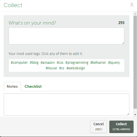 FacileThings Tutorial: Collecting Stuff
