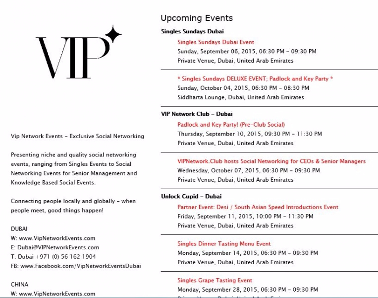 VIP Network Events - Exclusive Social Networking Event tickets | Yapsody