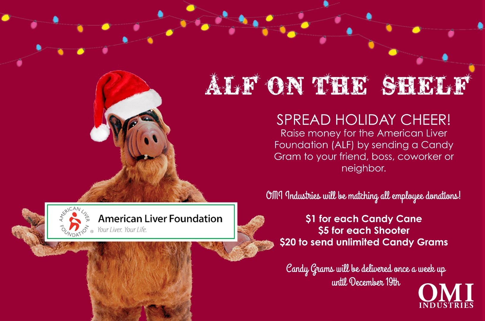 ALF on the Shelf Candygram | Fundly