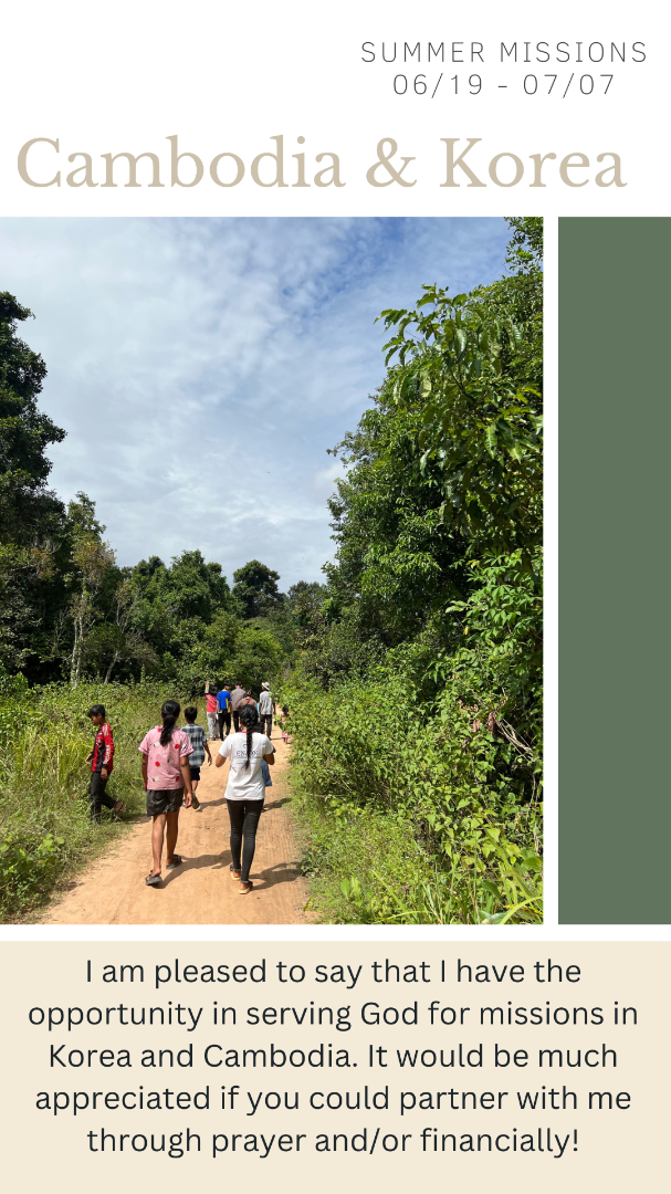 Cambodia and Korea Mission | Fundly