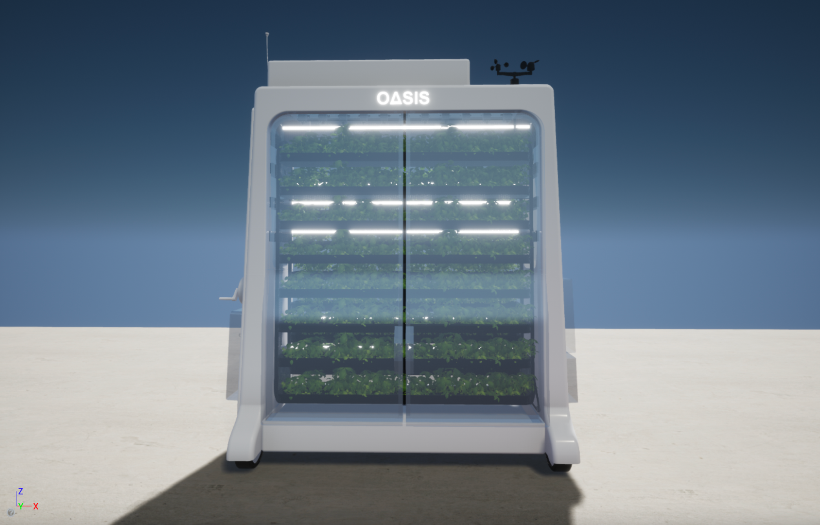 Oasis Hydroponics Vertical Farming Prototyp... | Fundly