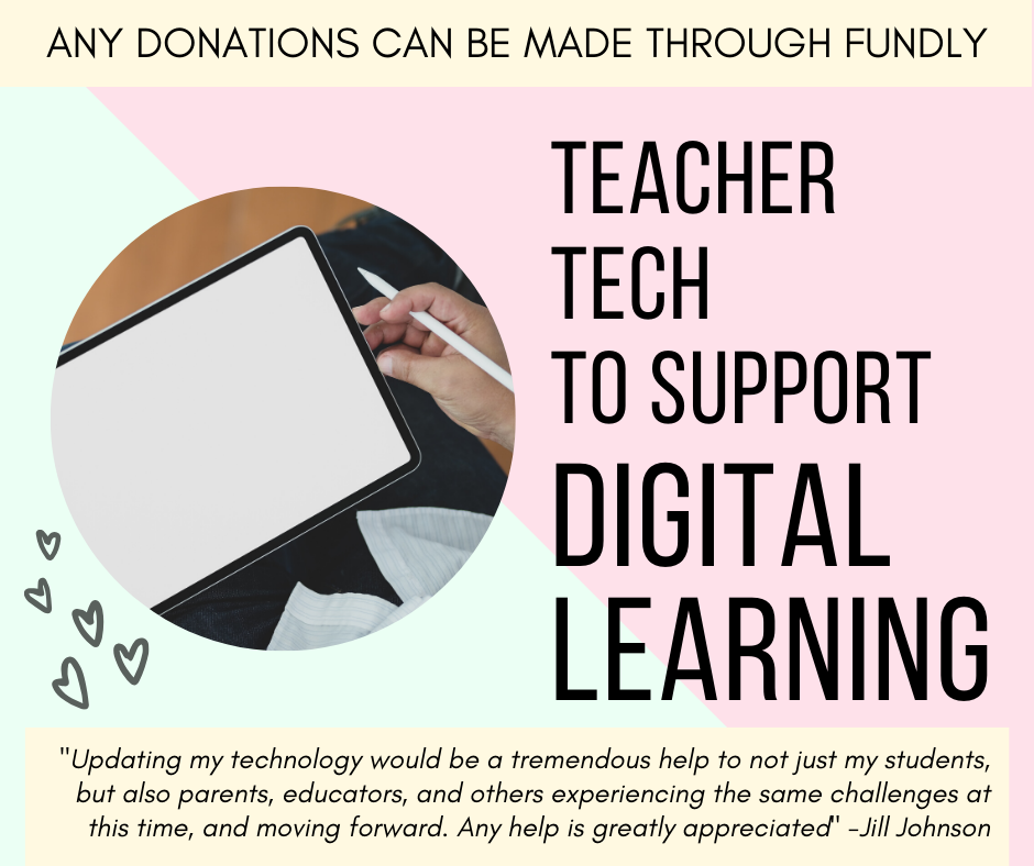 Teacher Tech Tools to Support Digital Lear... | Fundly