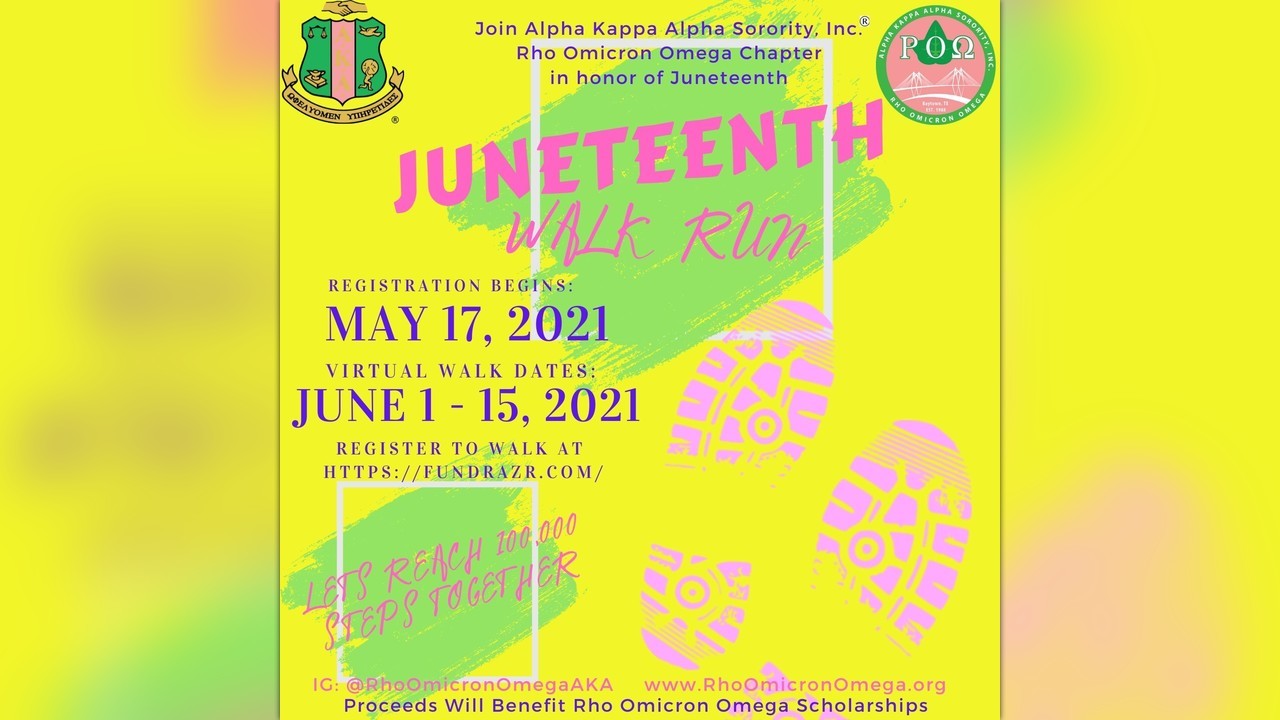 Juneteenth Baytown Virtual Walk/Run 2021 | Fundly