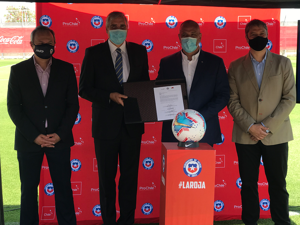 ProChile se transforma en nuevo colaborador institucional de La Roja