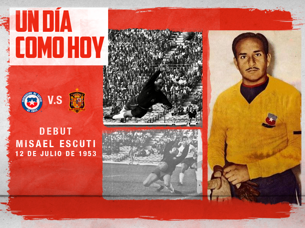 El debut de un histórico Misael Escuti por La Roja