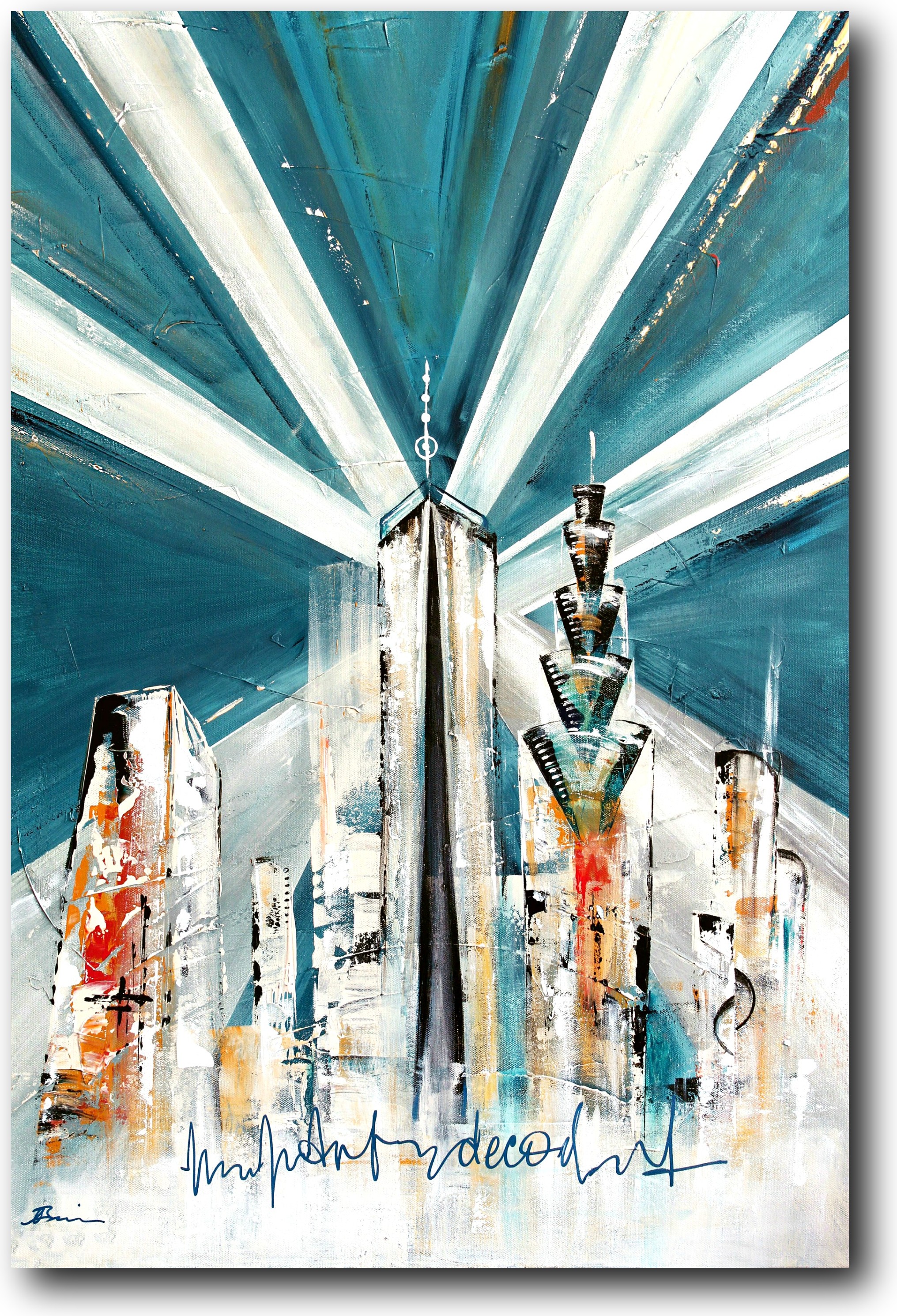 Metropolis X, by the artist Angela Bisson | Gallea