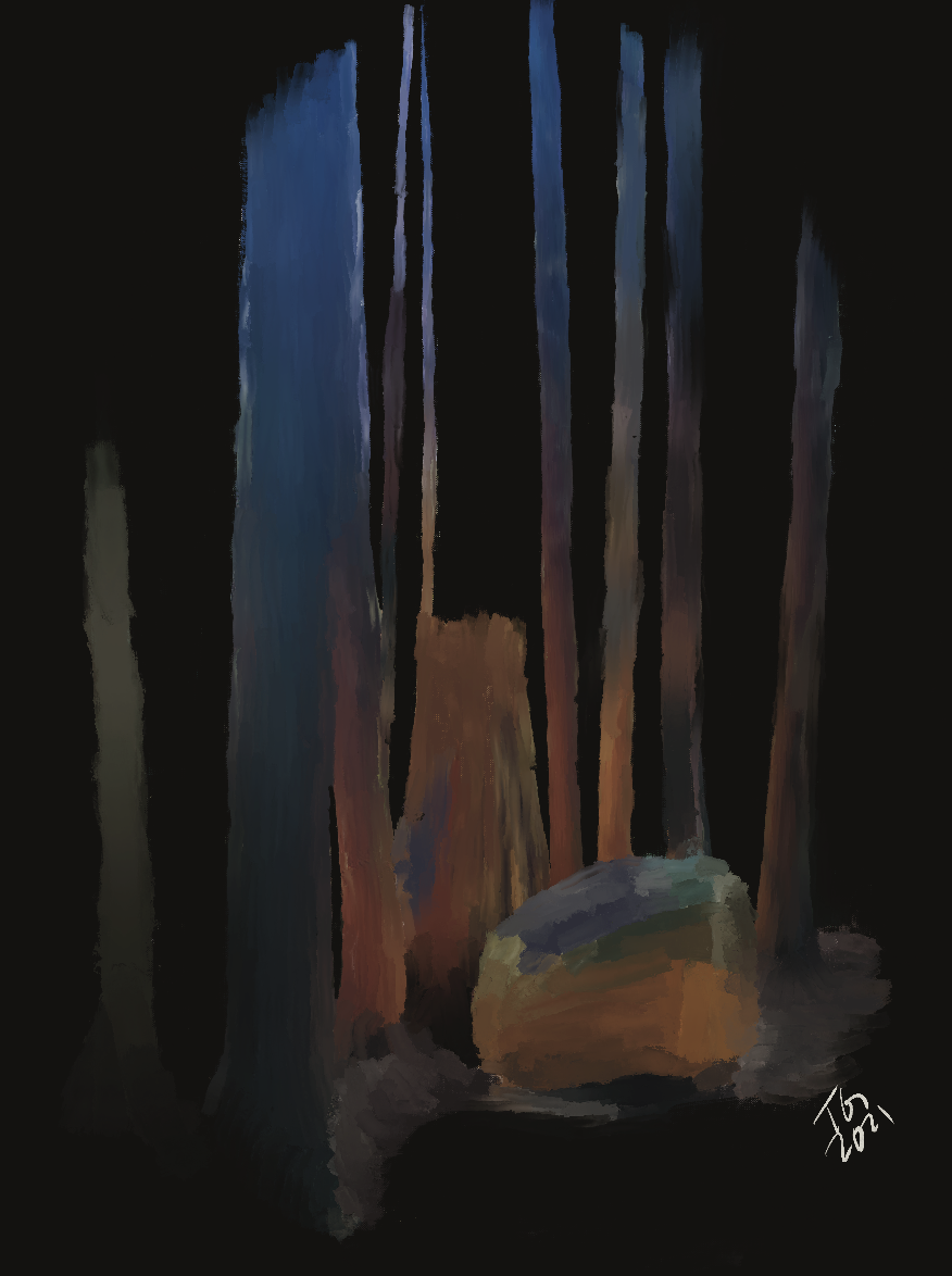 Forest Without Dreams, by the artist Tim Garneau | Gallea