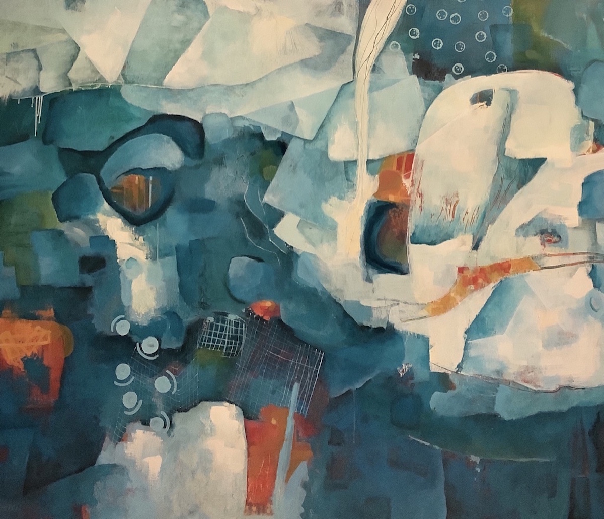 À VOL D'OISEAU / AS THE BIRD FLIES, by the artist Louise Binet | Gallea