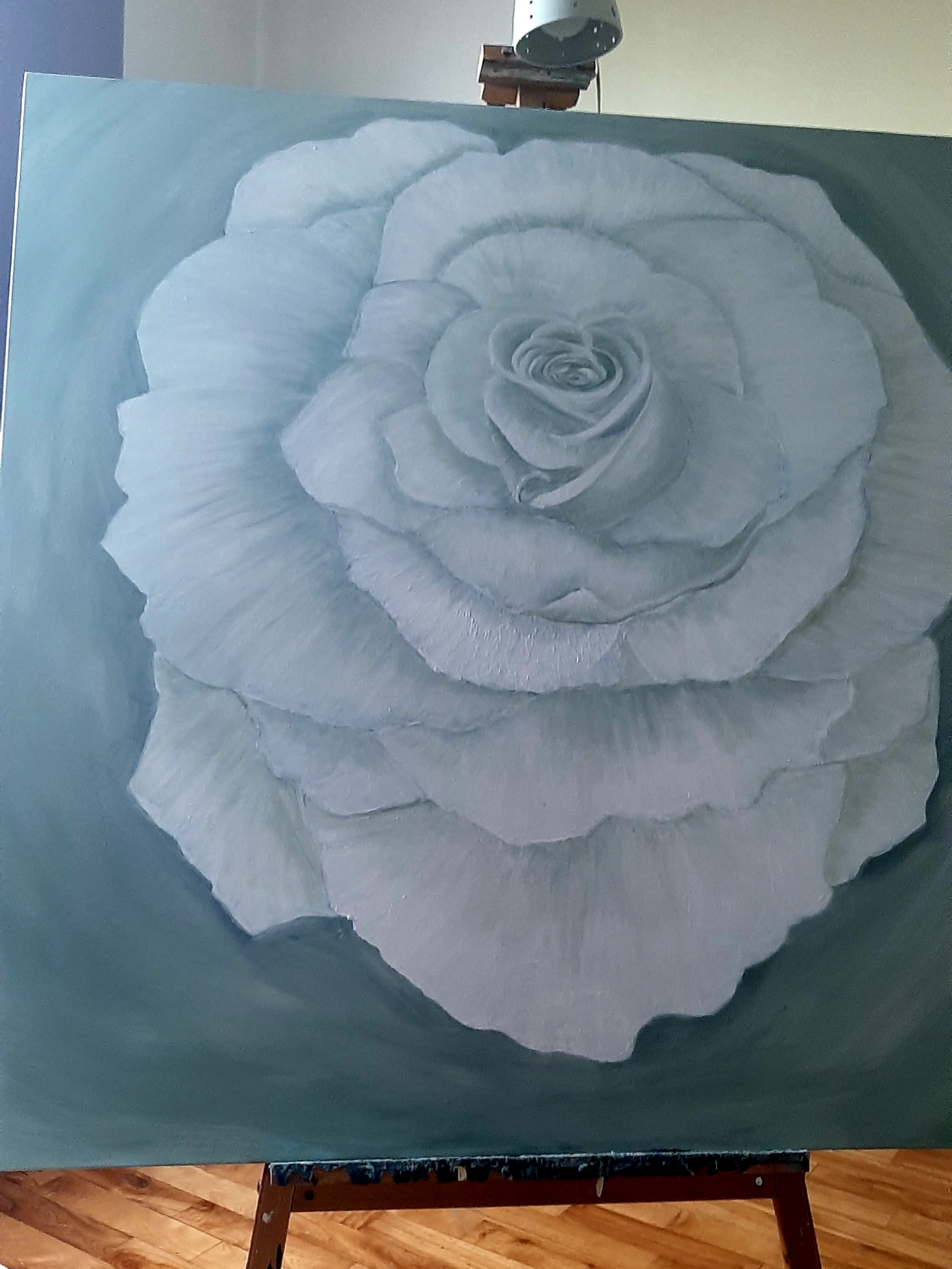 Rose, by the artist Helene Cloutier | Gallea