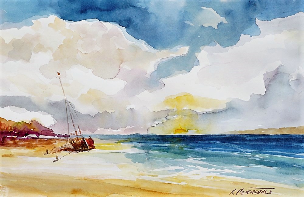 BORD DE MER, by the artist André Perreault | Gallea