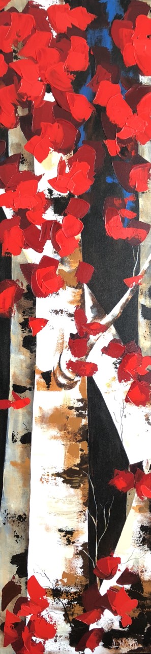 L'automne s'est installé, by the artist Louise Morin | Gallea