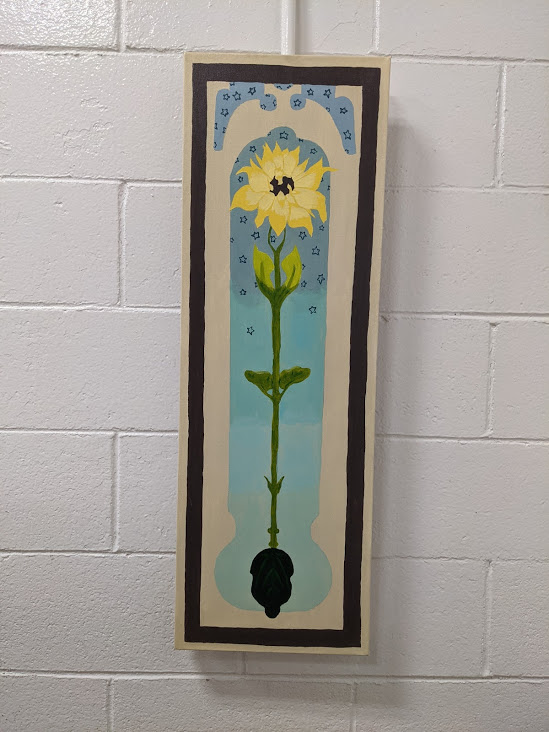 Medieval Sunflower, by the artist Fallon Smyl | Gallea