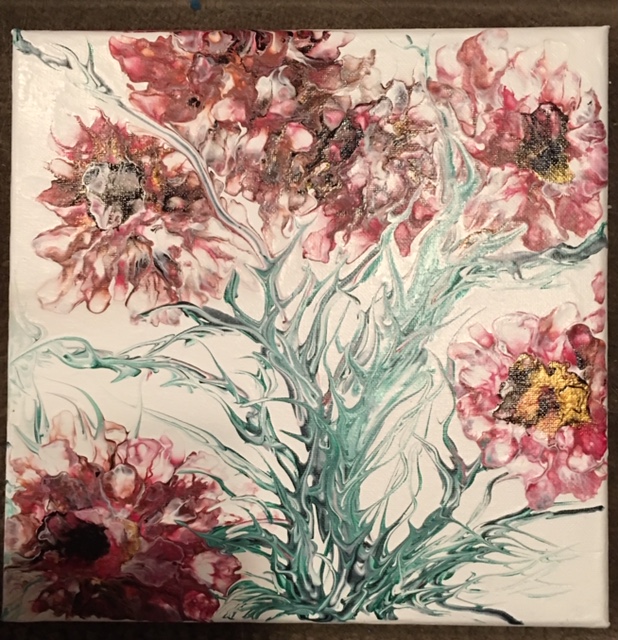 Peonies, by the artist Mary Perkins | Gallea