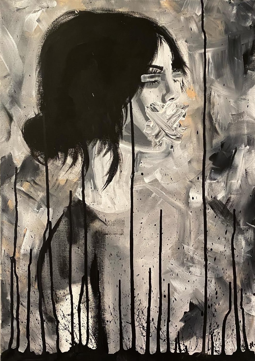 F*cked Up Girl, by the artist Hannah Flawed Art | Gallea