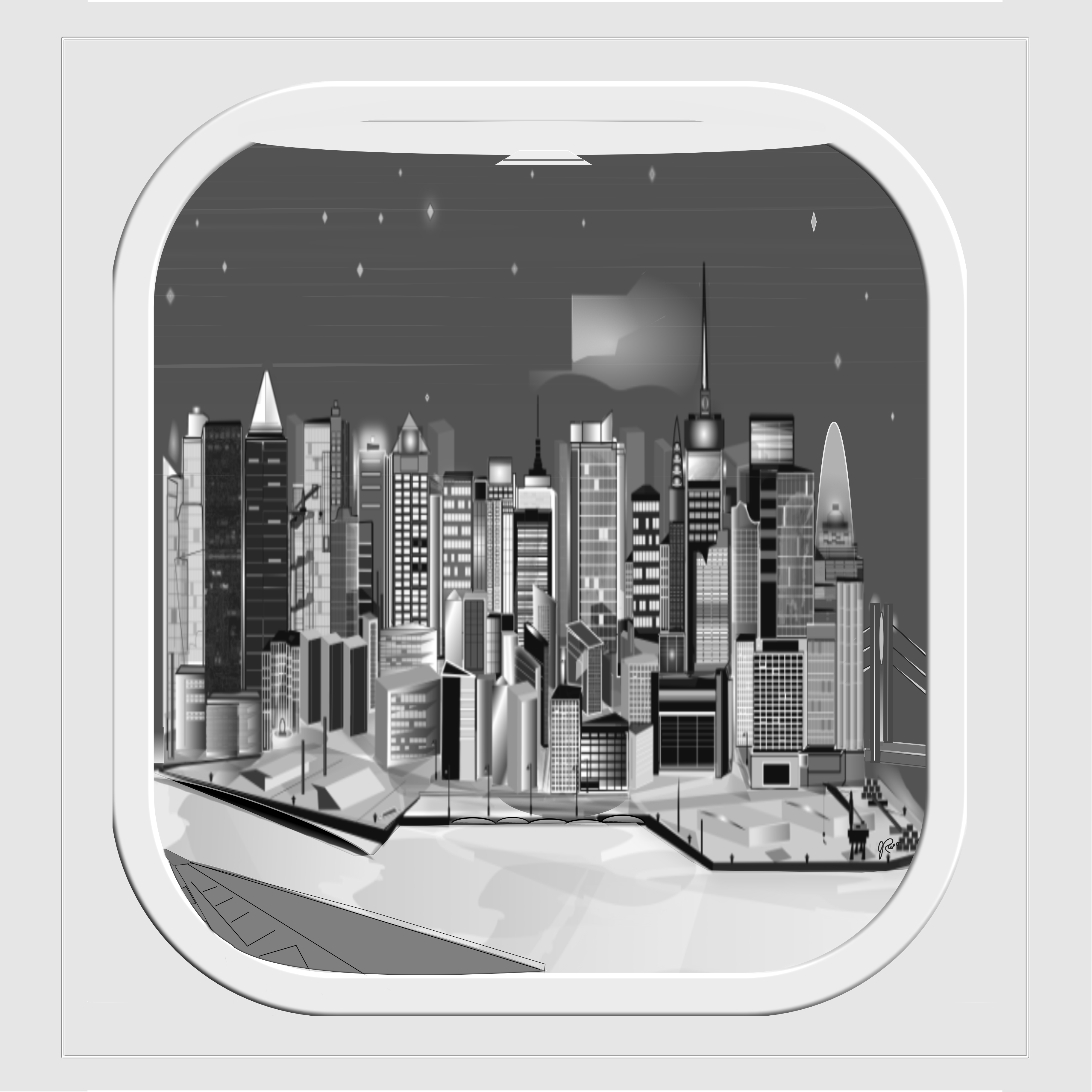 Fly By, by the artist John Raso | Gallea