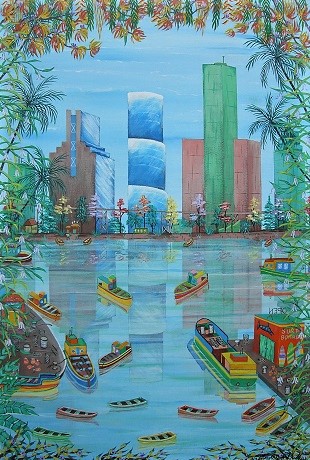 MIAMI DOCKS, by the artist Timothy Phillips | Gallea