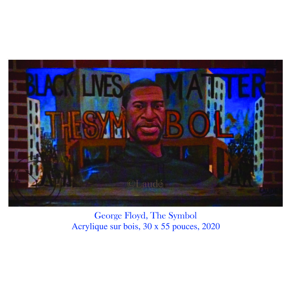 George Floyd, The Symbol., by the artist Camille Laudé | Gallea