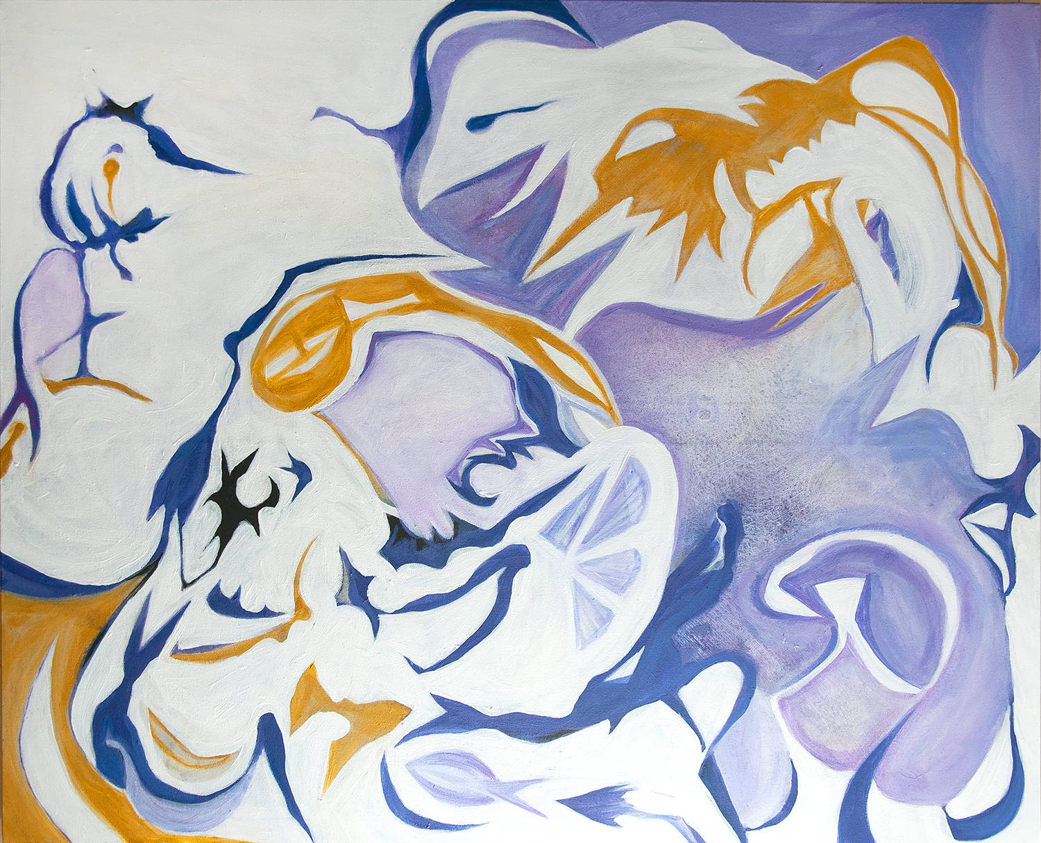 Constellation violette, by the artist Jean-Luc Faure | Gallea