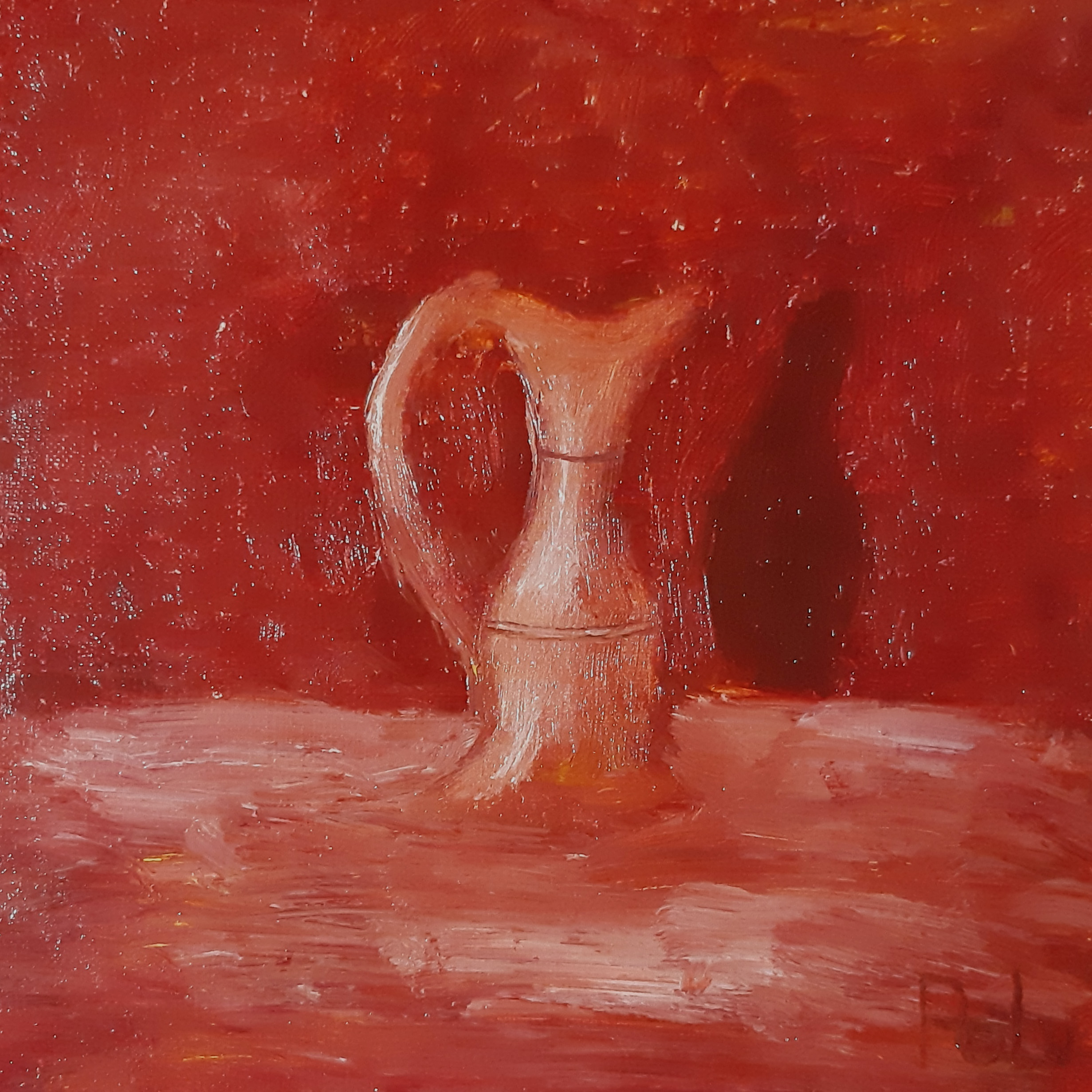 Romantic dinner invitation (old style painting), by the artist Poly ...