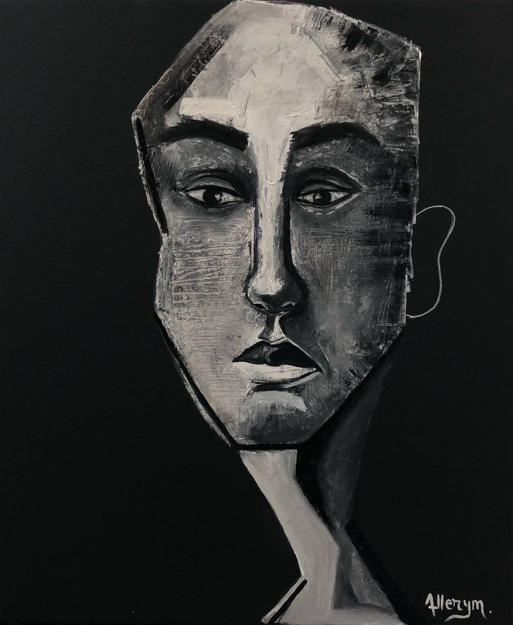 Hiding inside myself, by the artist Allerym | Gallea