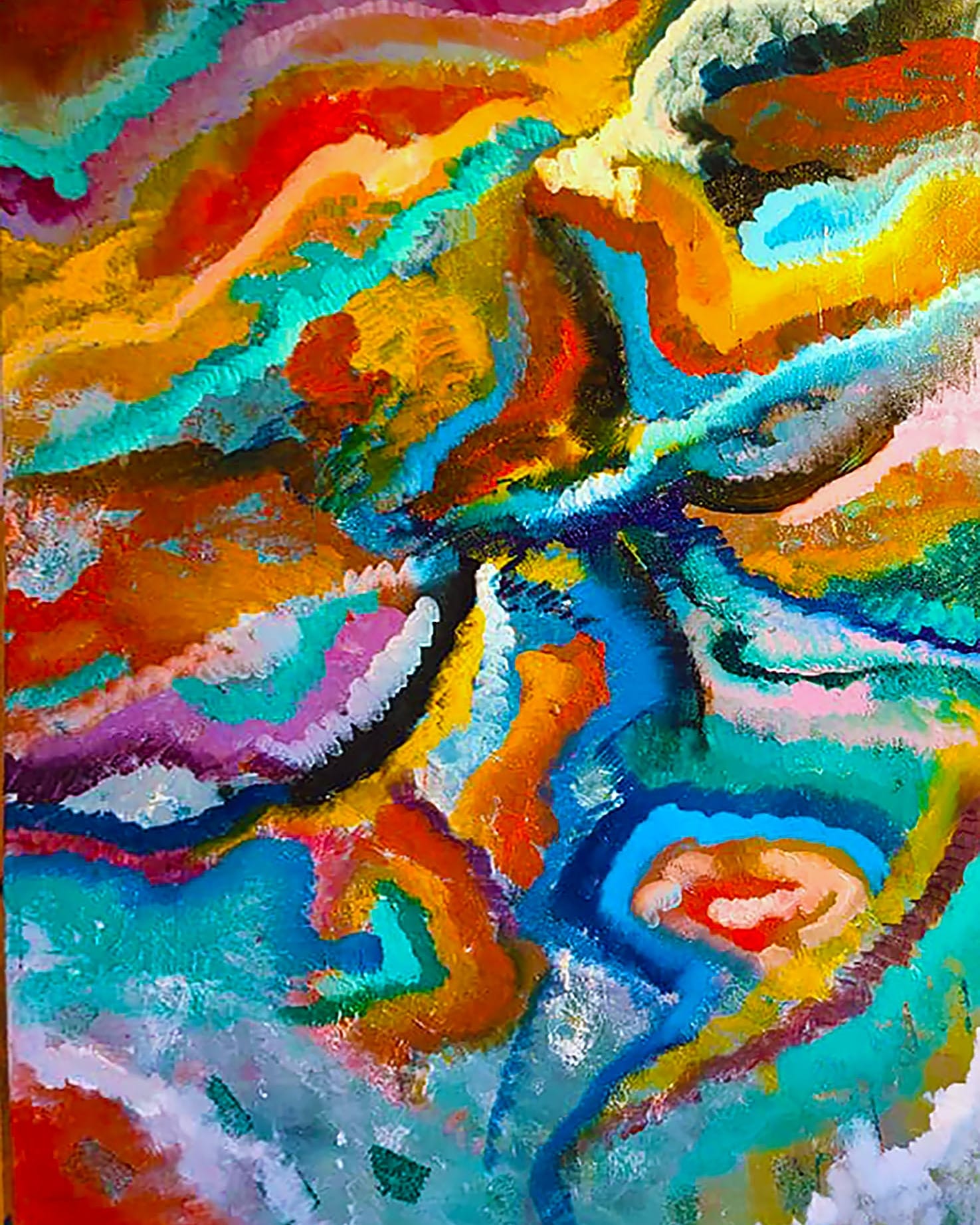flux # 1, by the artist Sara Dankha | Gallea