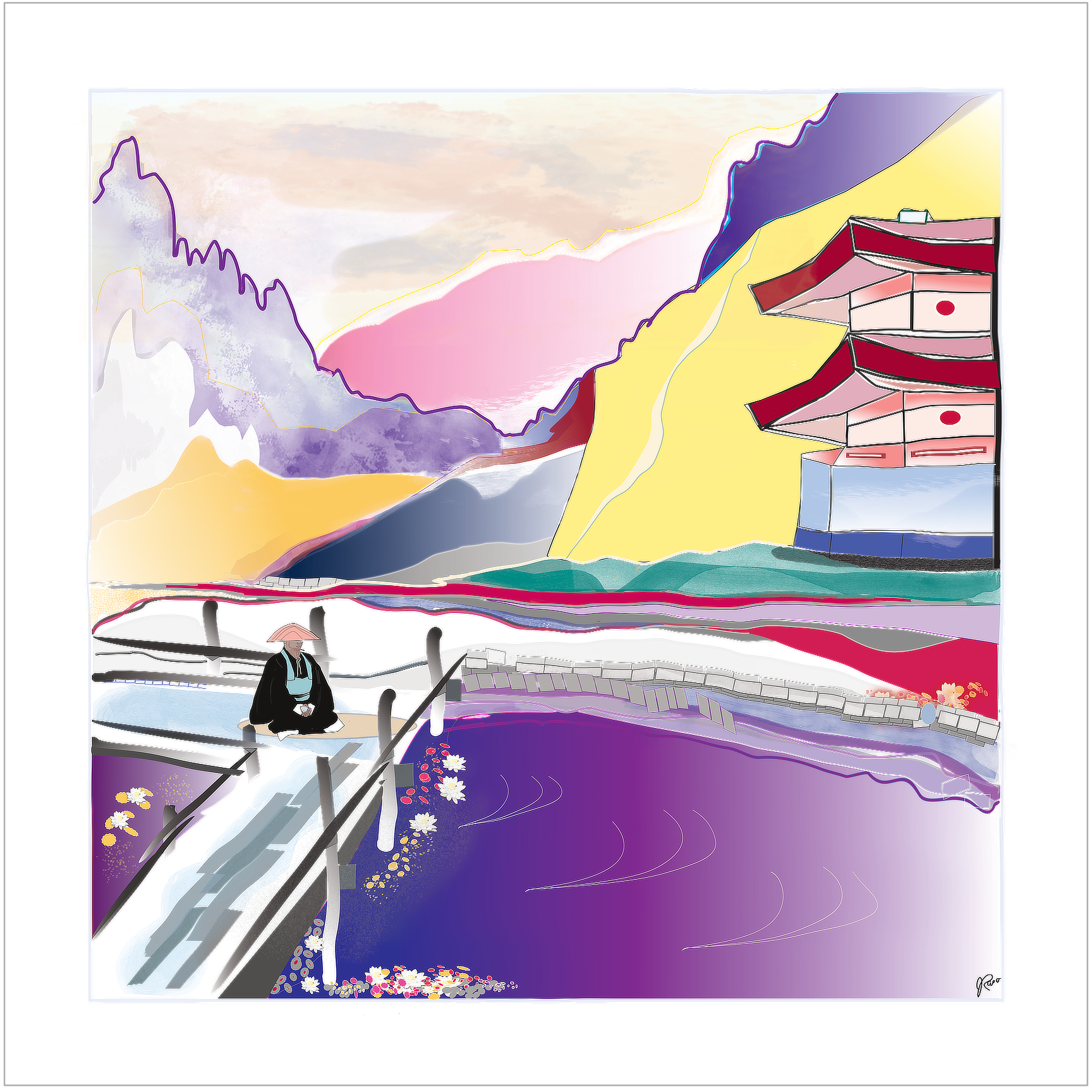 Interior Colors, by the artist John Raso | Gallea