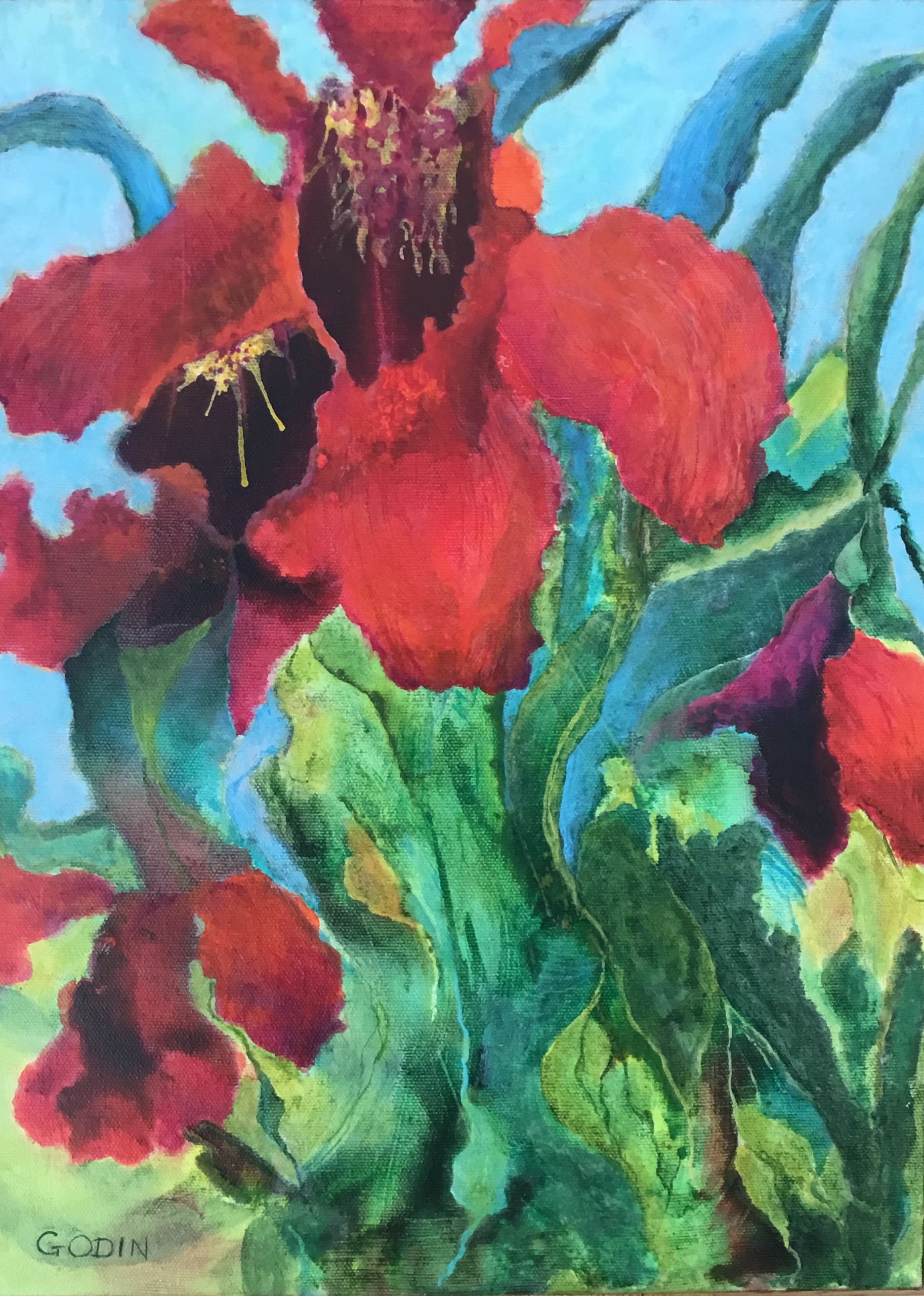 Iris, by the artist Margo Godin | Gallea