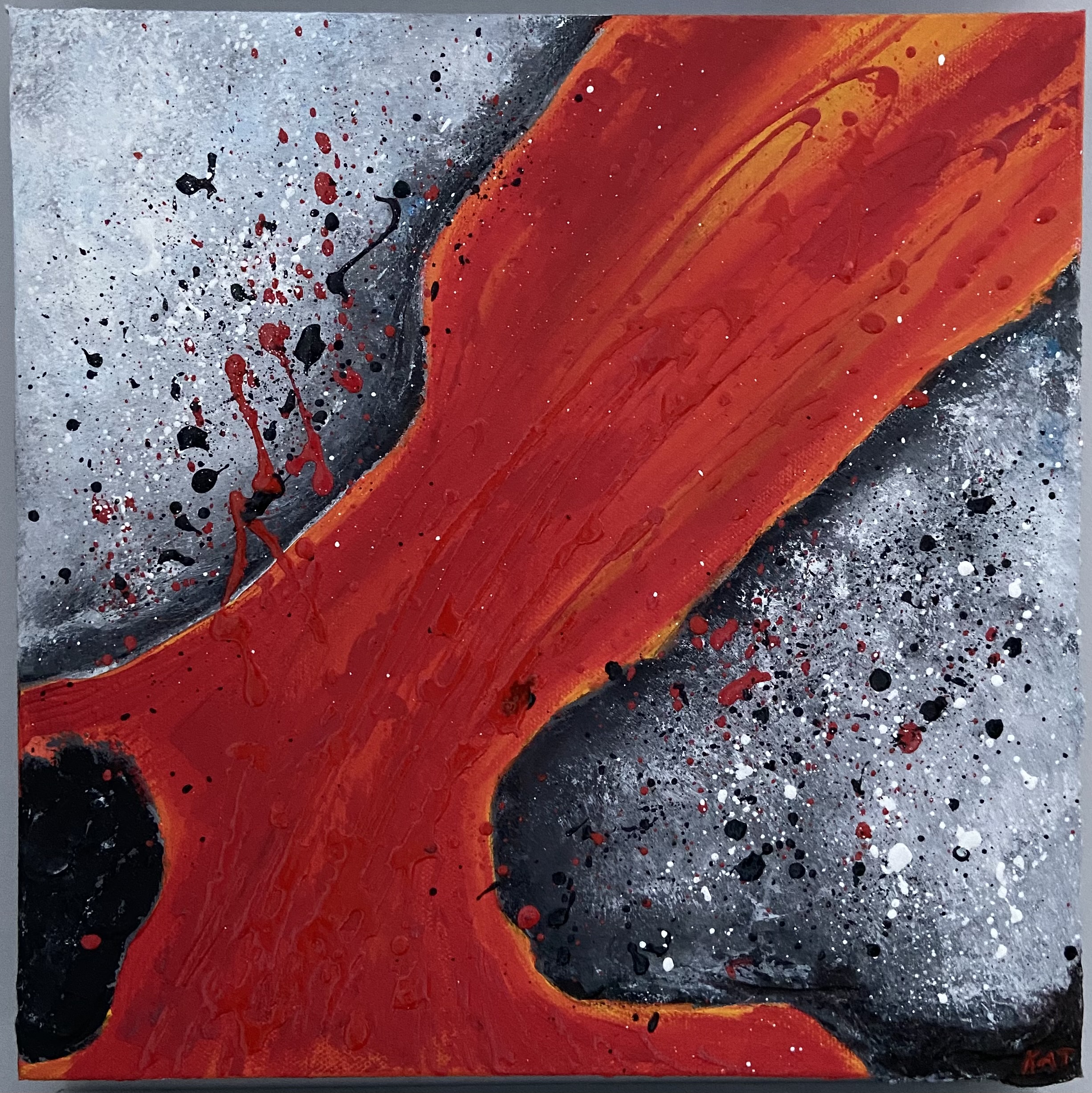 Explosion d'émotions 2, by the artist Kat | Gallea