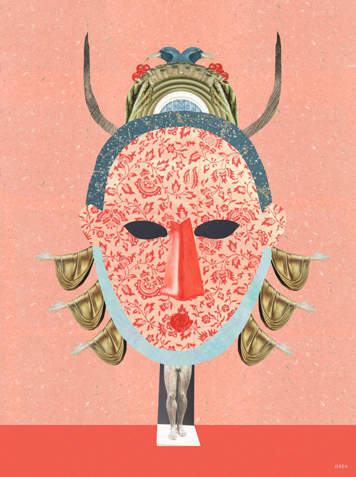 Le culte, by the artist Dréa Collage | Gallea