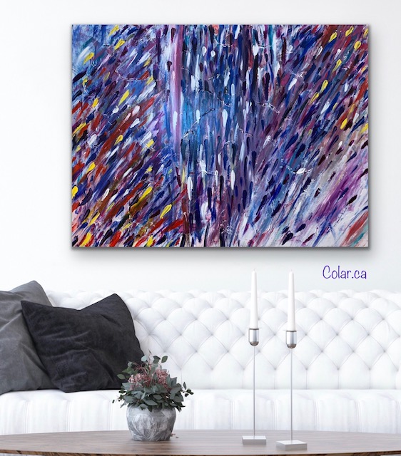 Sur le sonar au lac Témiscamingue, by the artist Colar | Gallea