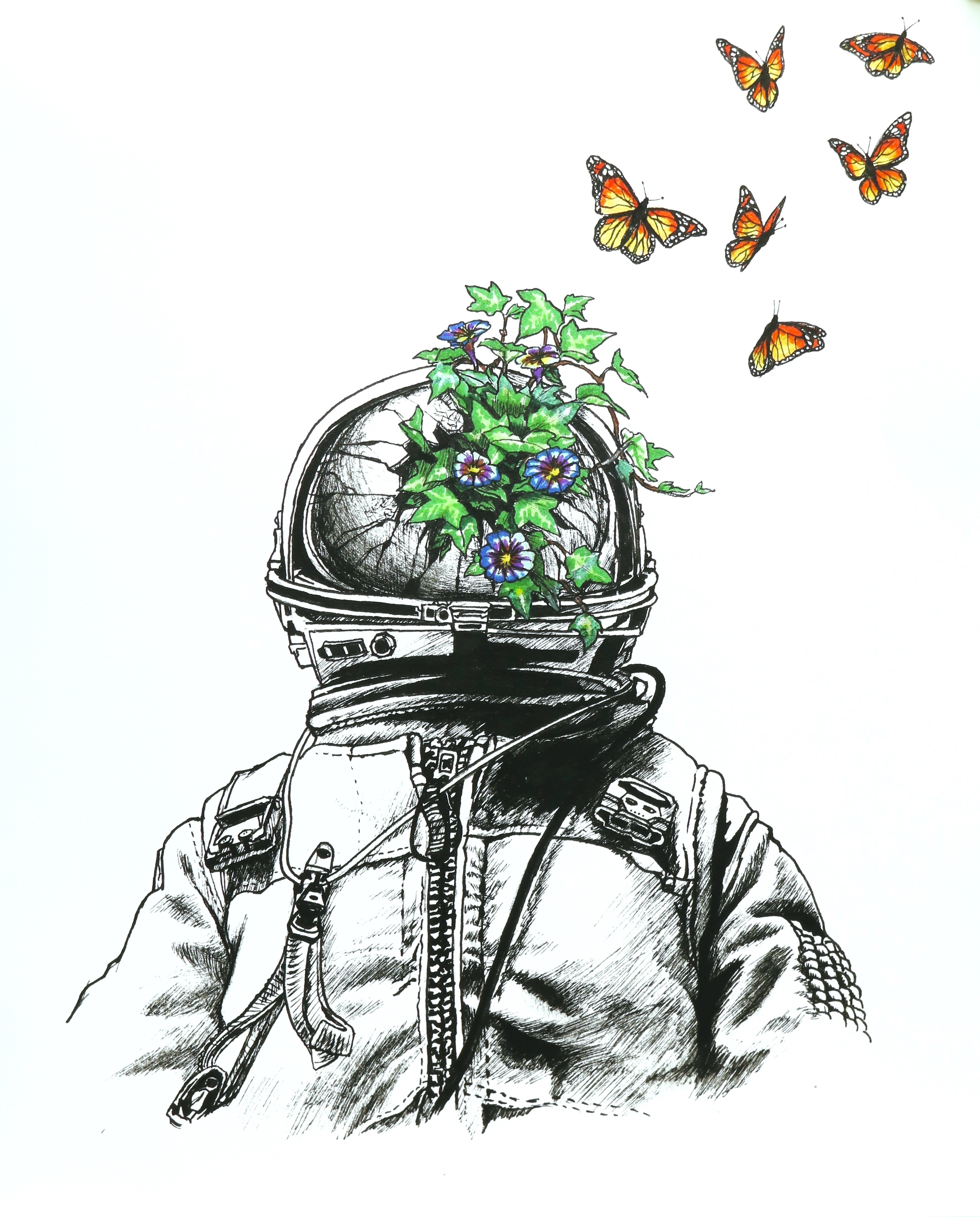 Blooming Adrift, by the artist Jonathan Cloutier | Gallea