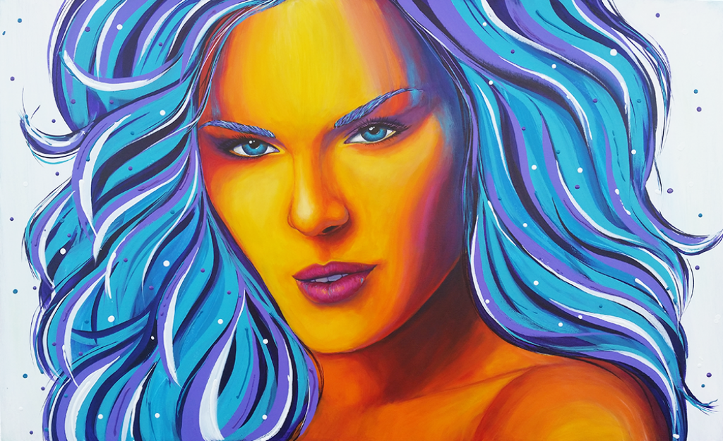 Alex, by the artist Isabelle Castilloux MissIzArt | Gallea
